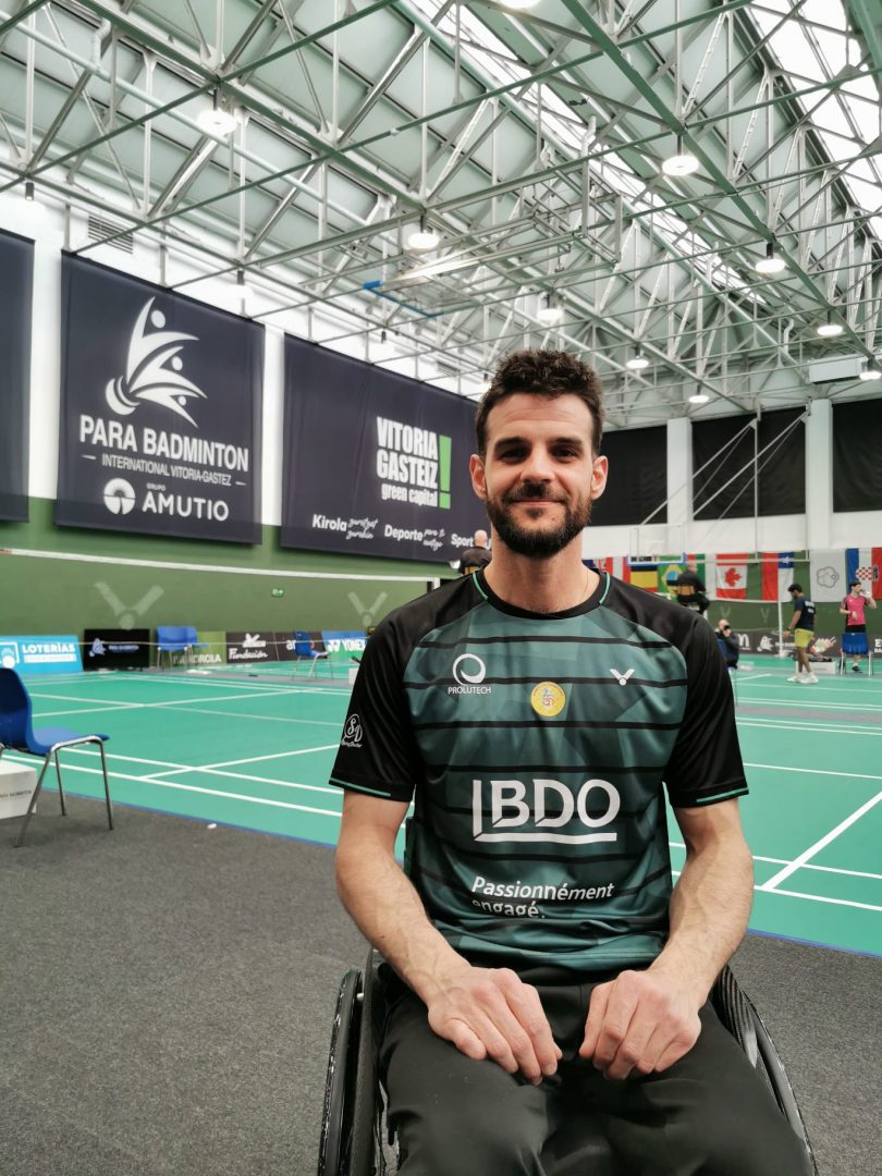 Spanish Para Badminton International 2023 : Thomas Jakobs double quart ...